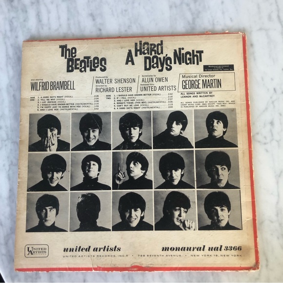 The Beatles | Other | The Beatles A Hard Days Night Vinyl Rare With ...